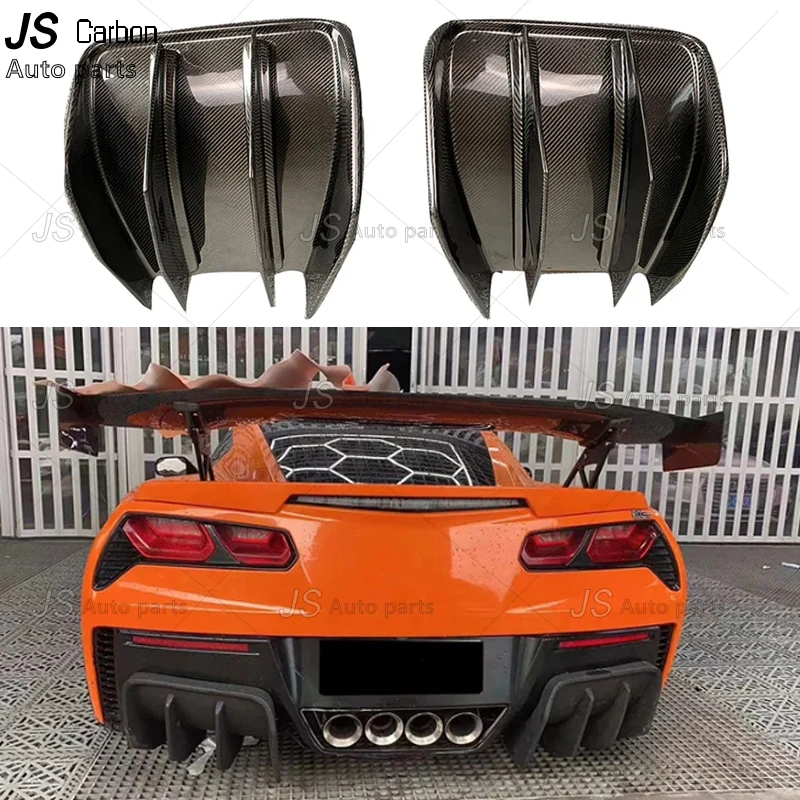 Carbon Fiber/FRP Rear Diffuser Kerist Style Fit For Corvette C7 Z06 ...