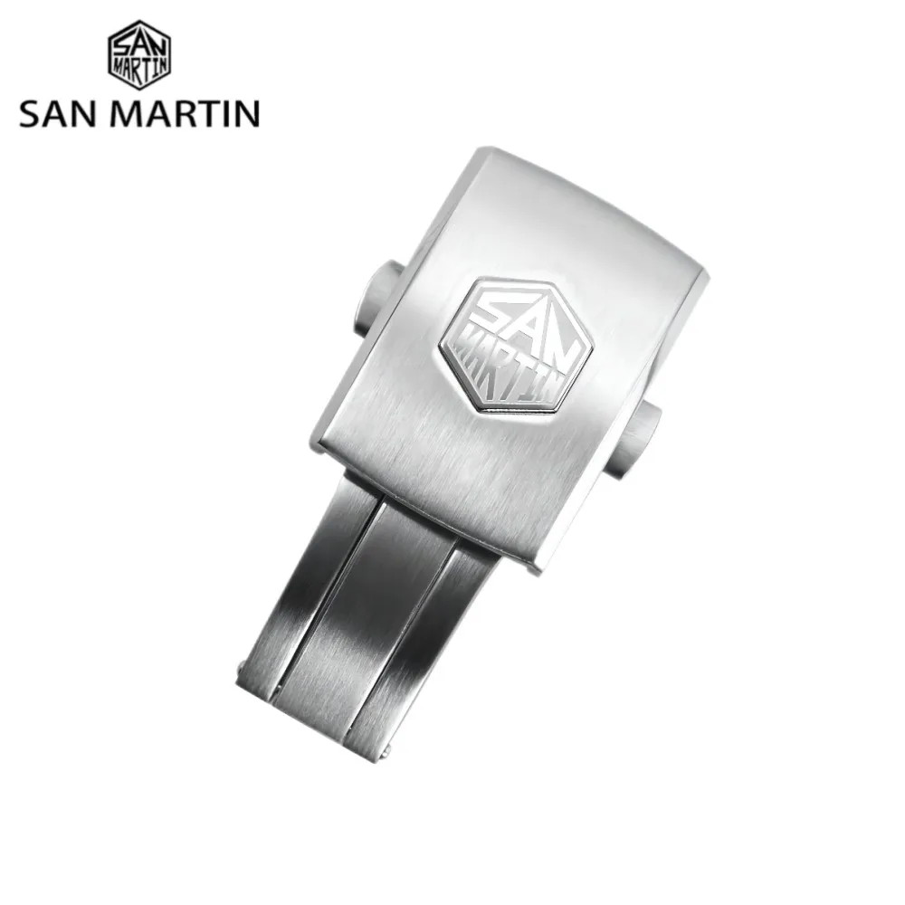 San-Martin-16mm-18mm-316L-Stainless-Steel-Universal-Folding-Clasp-With ...