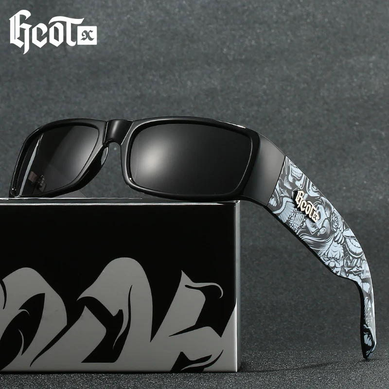 GCOTX Vintage Polarized Sunglasses UV400 Men's Sun Glasses For Men ...