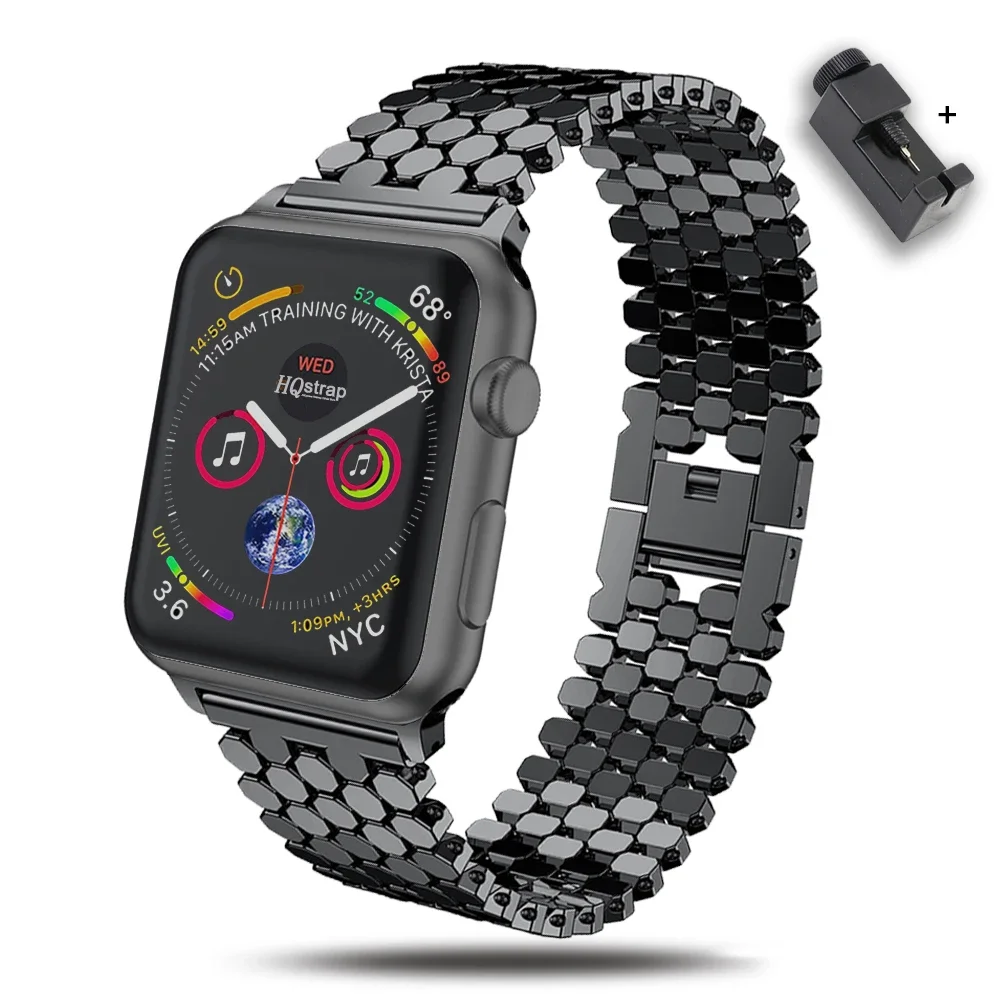 Metal Strap for Apple Watch Band 49mm 45mm 44mm 40mm 42mm 38/41 for ...