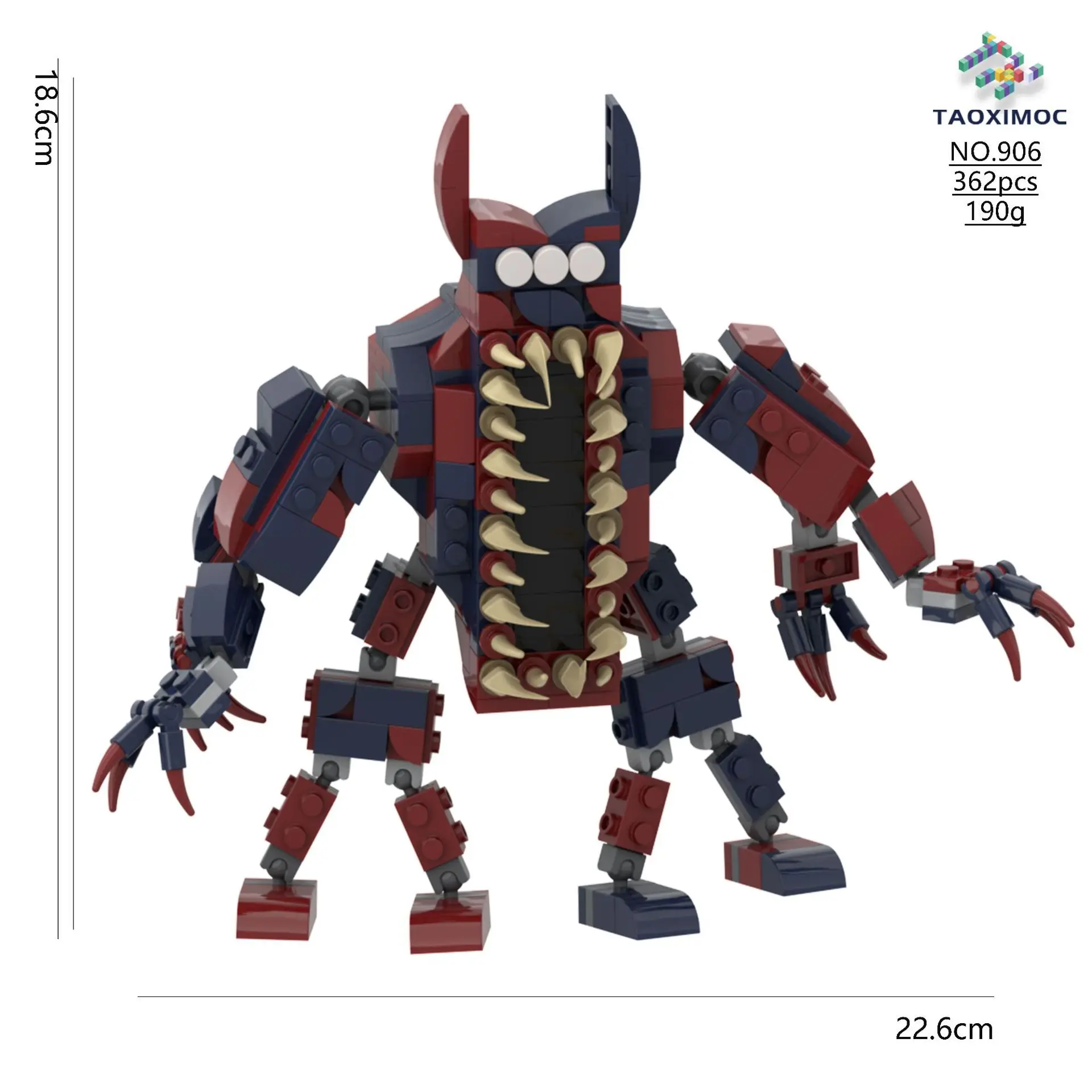 Alternating banban of garden Devil evil monster Building Blocks chapter ...