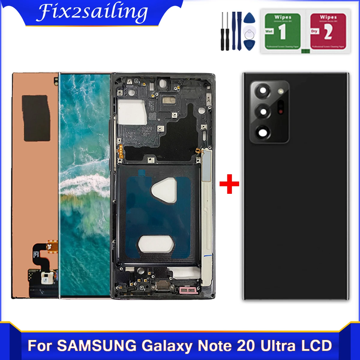 SUPER-AMOLED-For-Samsung-Galaxy-Note-20-Ultra-LCD-N985-N986-Display ...