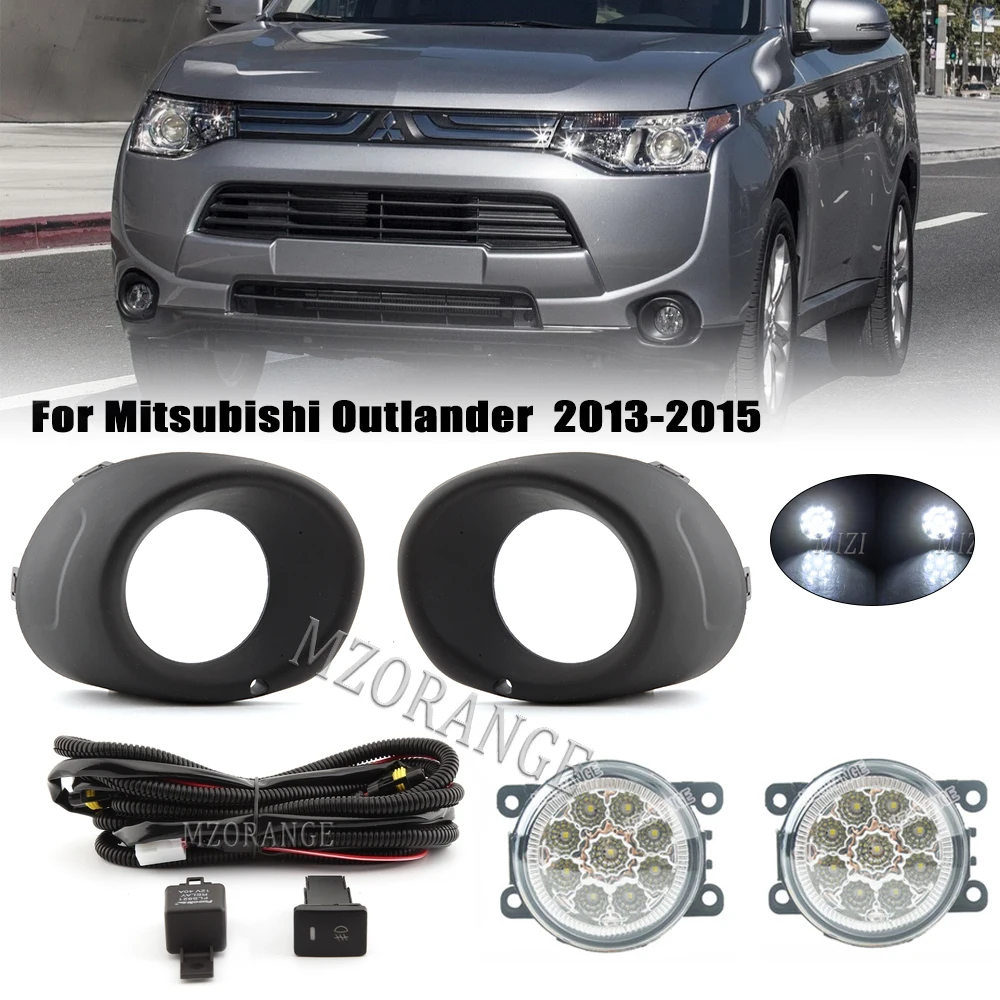 Fog-Lights-for-Mitsubishi-Outlander-2013-2014-2015-Led-Fog-Light ...