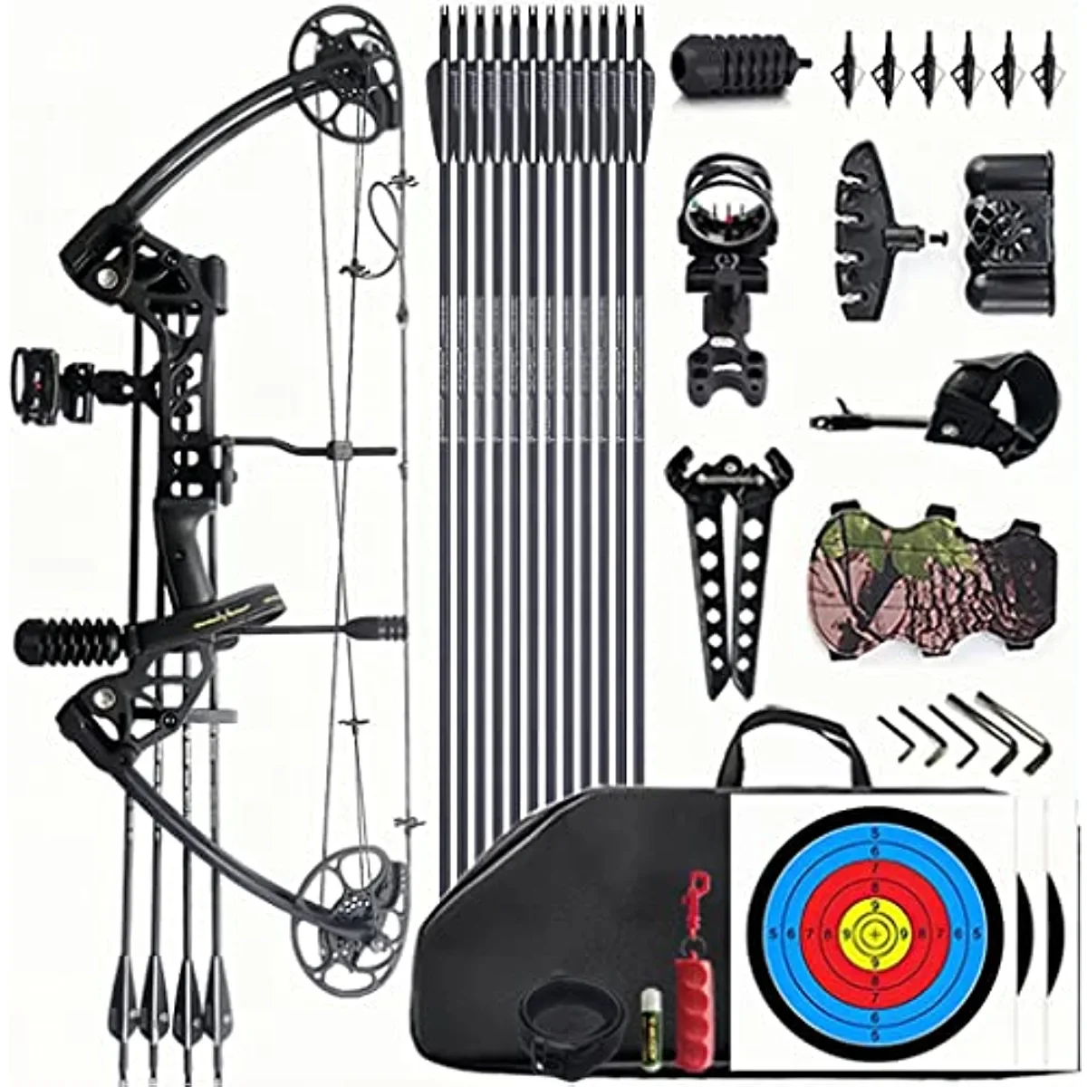 Compound-Bow-and-Archery-Sets-Right-Hand-Archery-Compound-Bows-0-70-Lbs ...