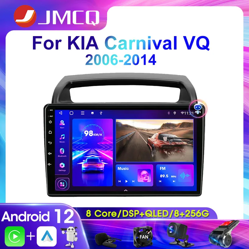 JMCQ-Car-Radio-Multimedia-Player-For-Kia-Carnival-VQ-2006-2014-Wireless ...