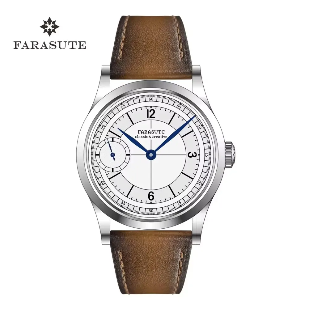 FARASUTE Luxury 40mm Manual Mechanical Watches Men Swiss ETA6497 ...