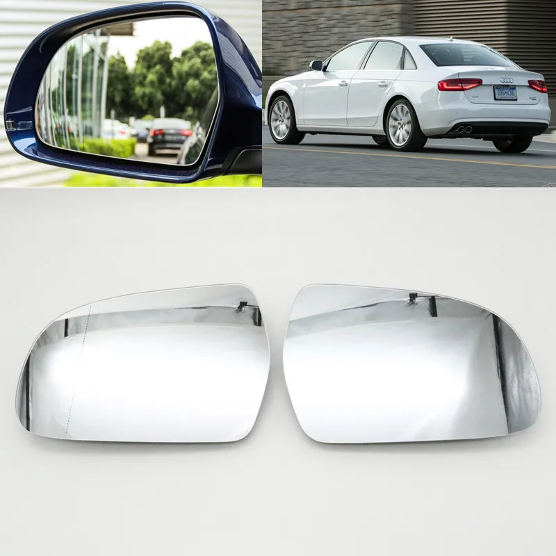 8K0857535F-Exterior-Side-Door-Mirror-Lens-Glass-Heated-For-Audi-A5-A3 ...