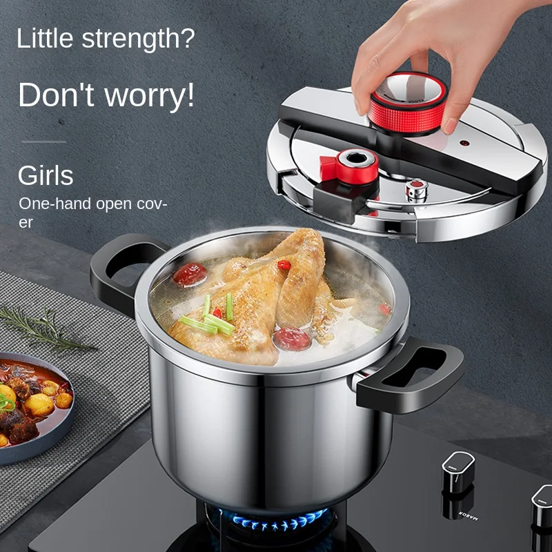 Household-304-stainless-steel-pressure-cooker-thickened-explosion-proof ...