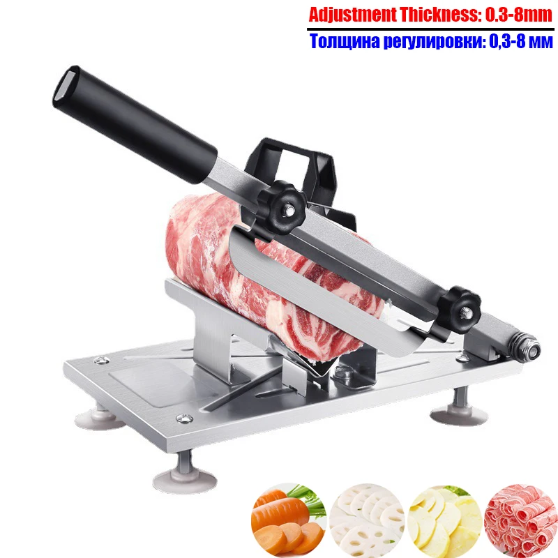 Manual Mutton Slicer Machine Household Meat Slicer Mutton Slicer Meat ...