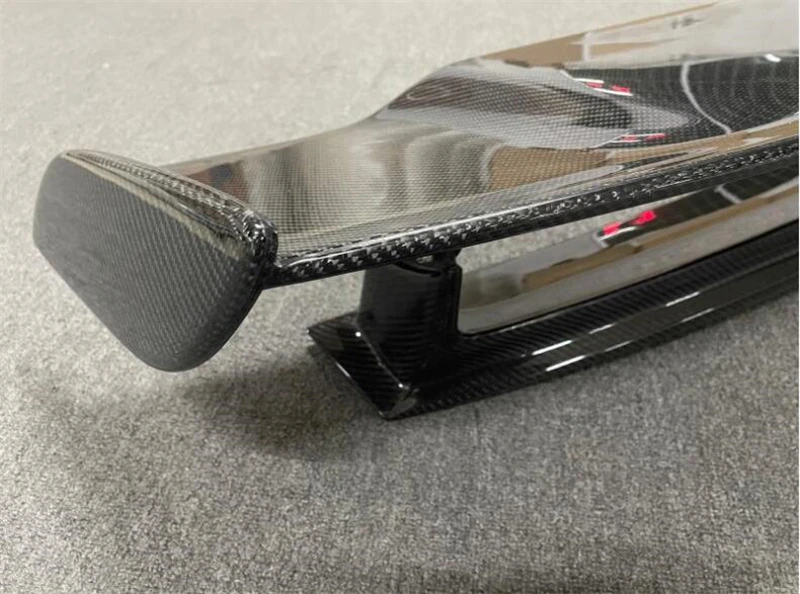 For Mercedes Benz AMG GT GTS GTC 2015-2023 Real Carbon Fiber Spoiler REAR WING TRUNK LIP ...