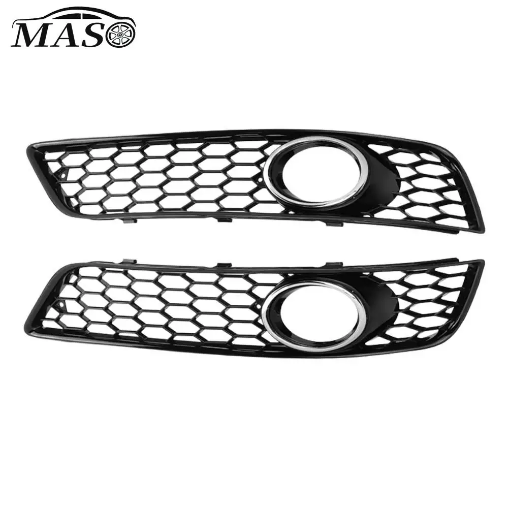 2pcs-ABS-Fog-Light-Lamp-Grille-Grill-Cover-Left-Right-8P0807682D ...
