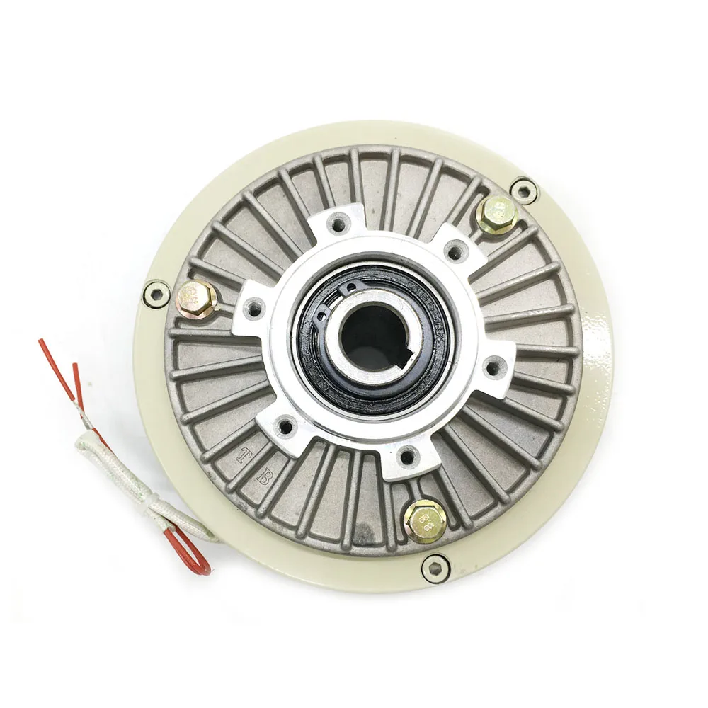 100Nm 10kg Hollow Shaft Magnetic Powder Brake DC24V 1000RPM Unwinding ...