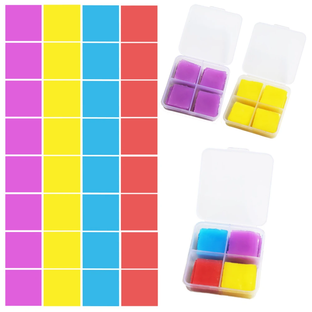 32PCS DIY Diamond Painting Glue Clay Wax art refills with 4 grids box ...