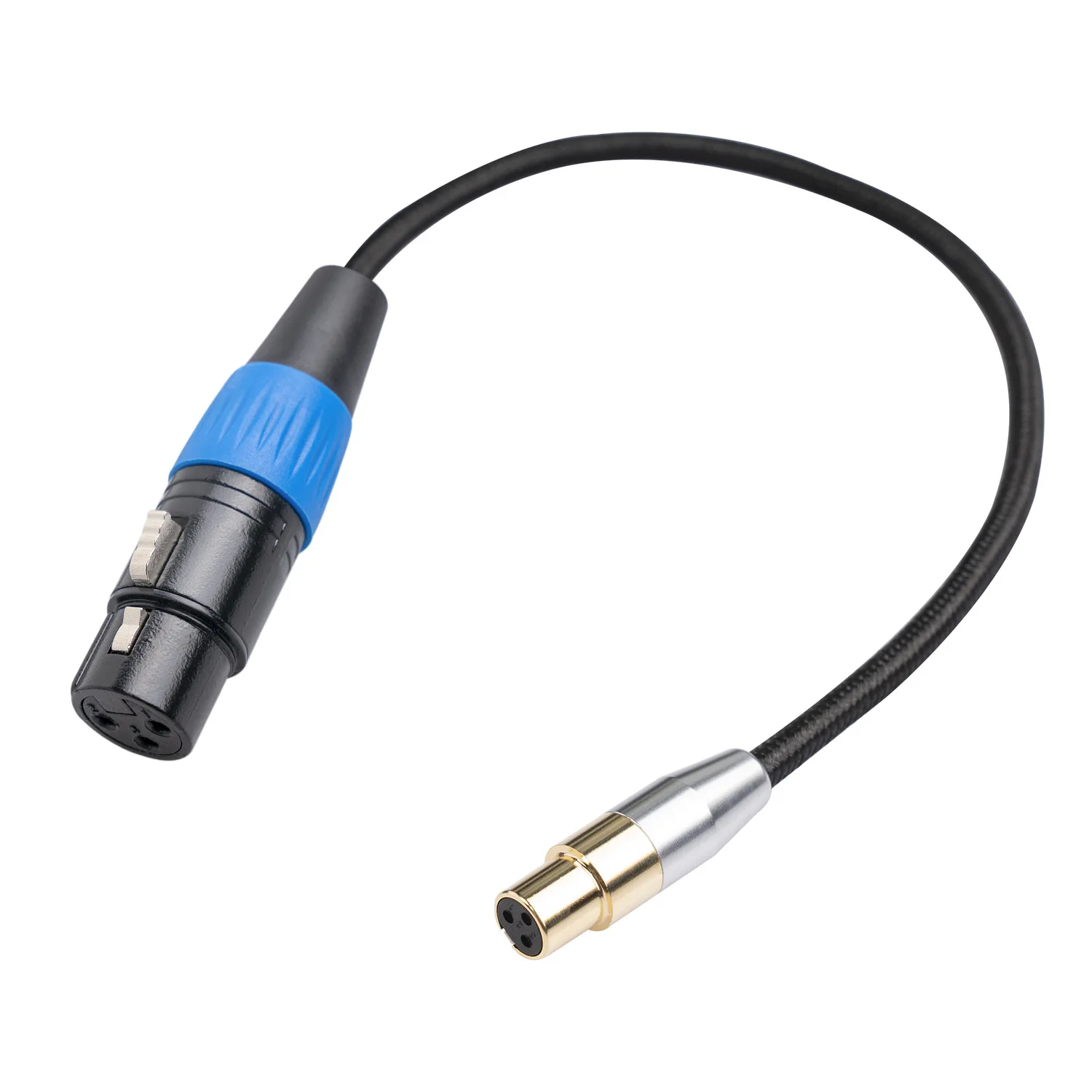 Double-shielded-MINI-XLR-F-to-3pin-XLR-F-Video-camera-mixer-microphone ...