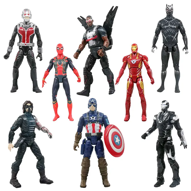 16cm-Marvel-Avengers-Action-Figure-Toy-Hulk-Captain-America-Thor ...