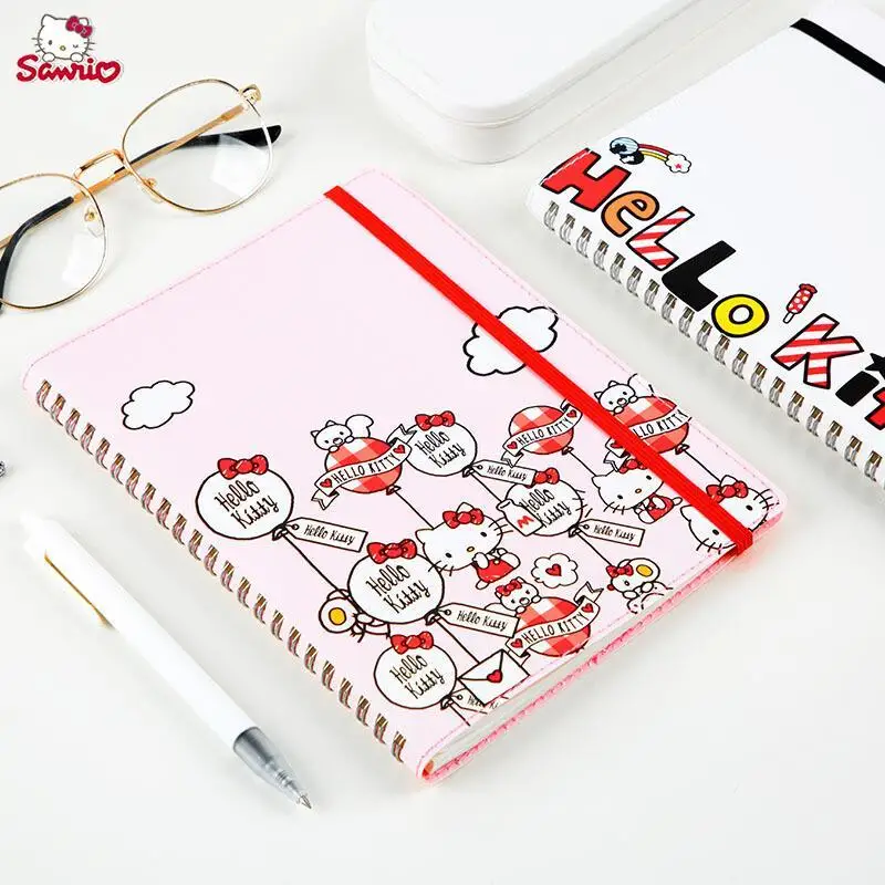 Hello-Kitty-Hand-Ledger-Anime-Cartoon-Sanrio-Stationery-Book-Girl-Diary ...