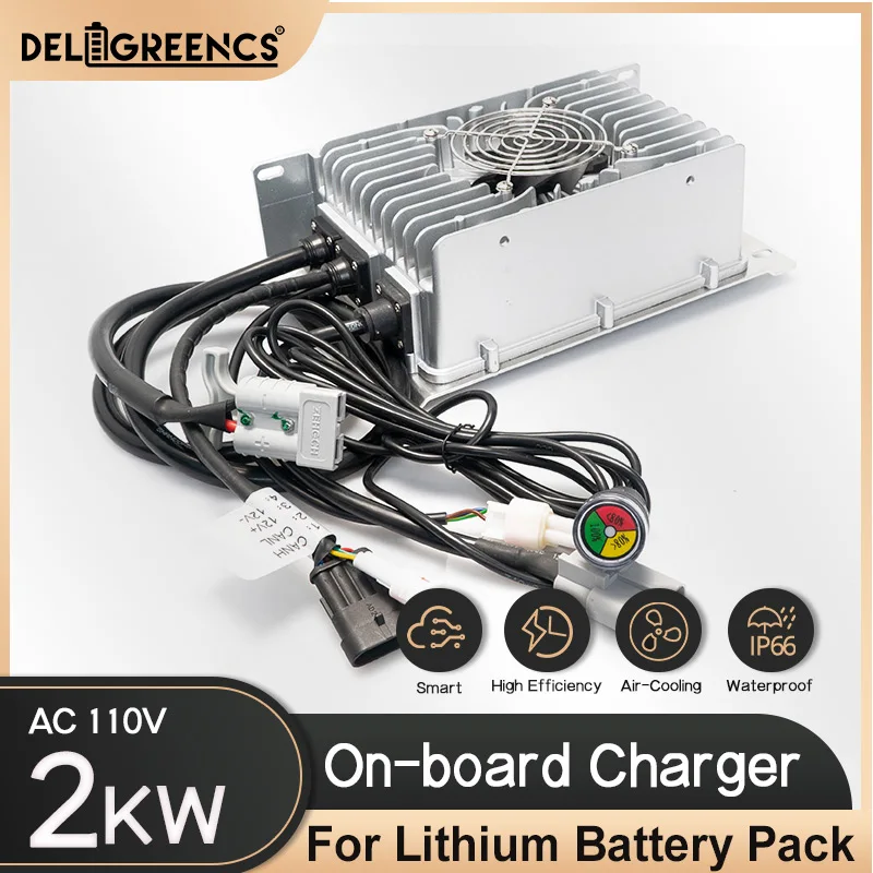 1.8KW 48V 25A 20A ELCON Onboard Charger for Lithium and Lead Acid ...