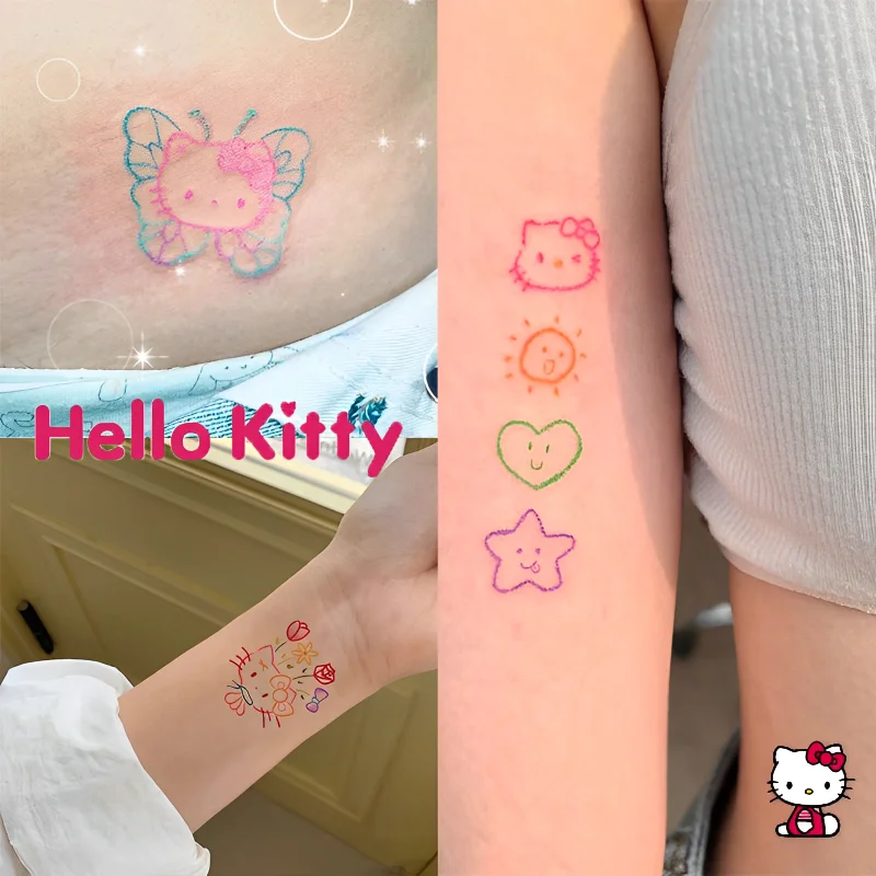 Hello Kitty Tattoo On Arm