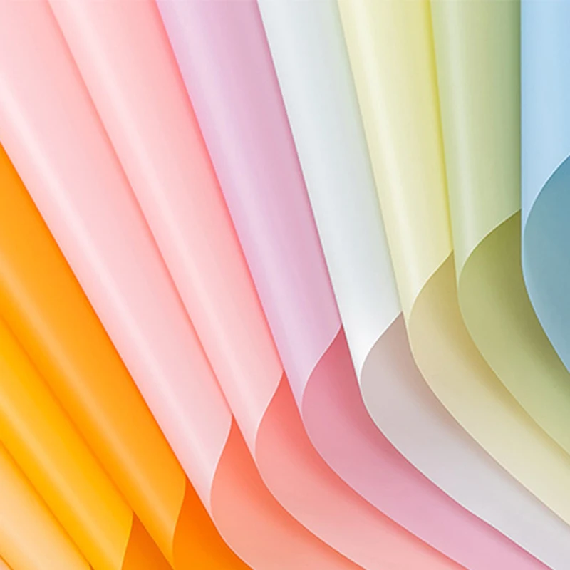 4pcs-1Set-Paper-Translucent-Flower-Rose-Packaging-Papers-With-Borders ...