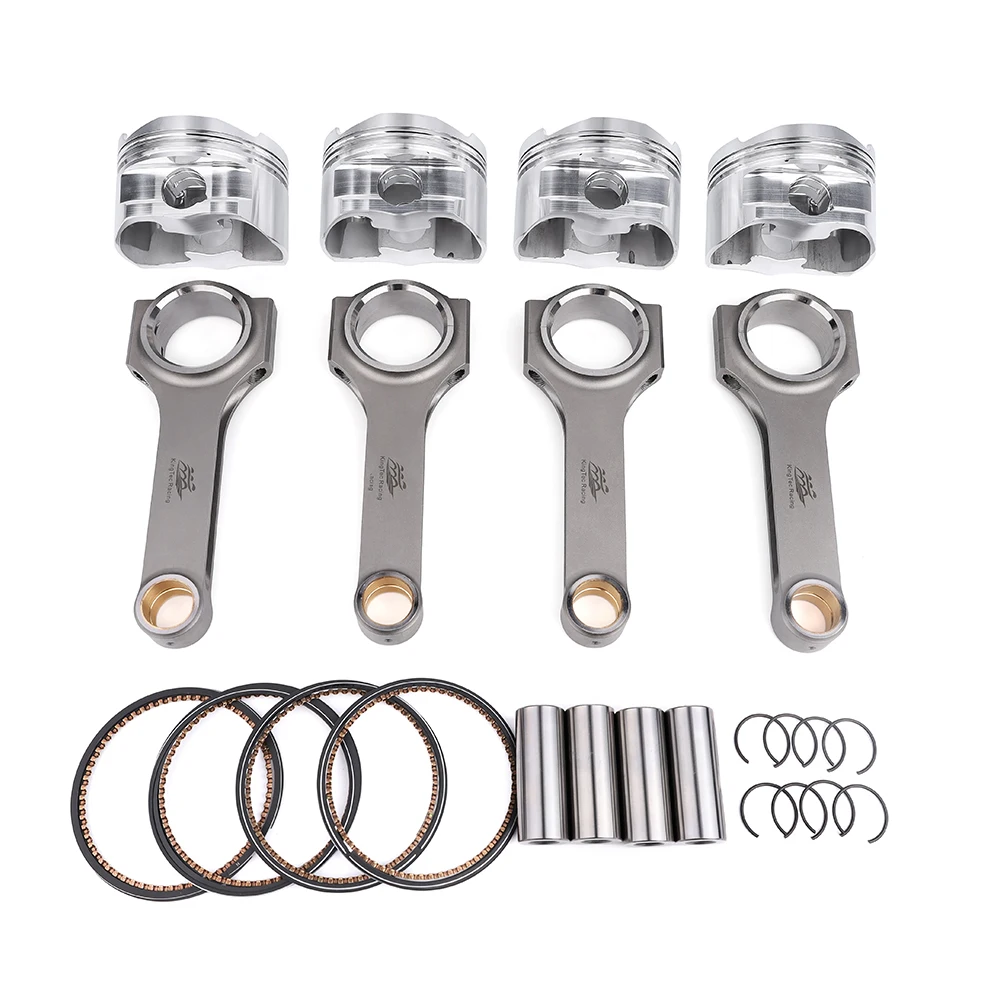 4340 Forged Steel Performance Con Rod Forged 4032 Aluminum Piston STD ...