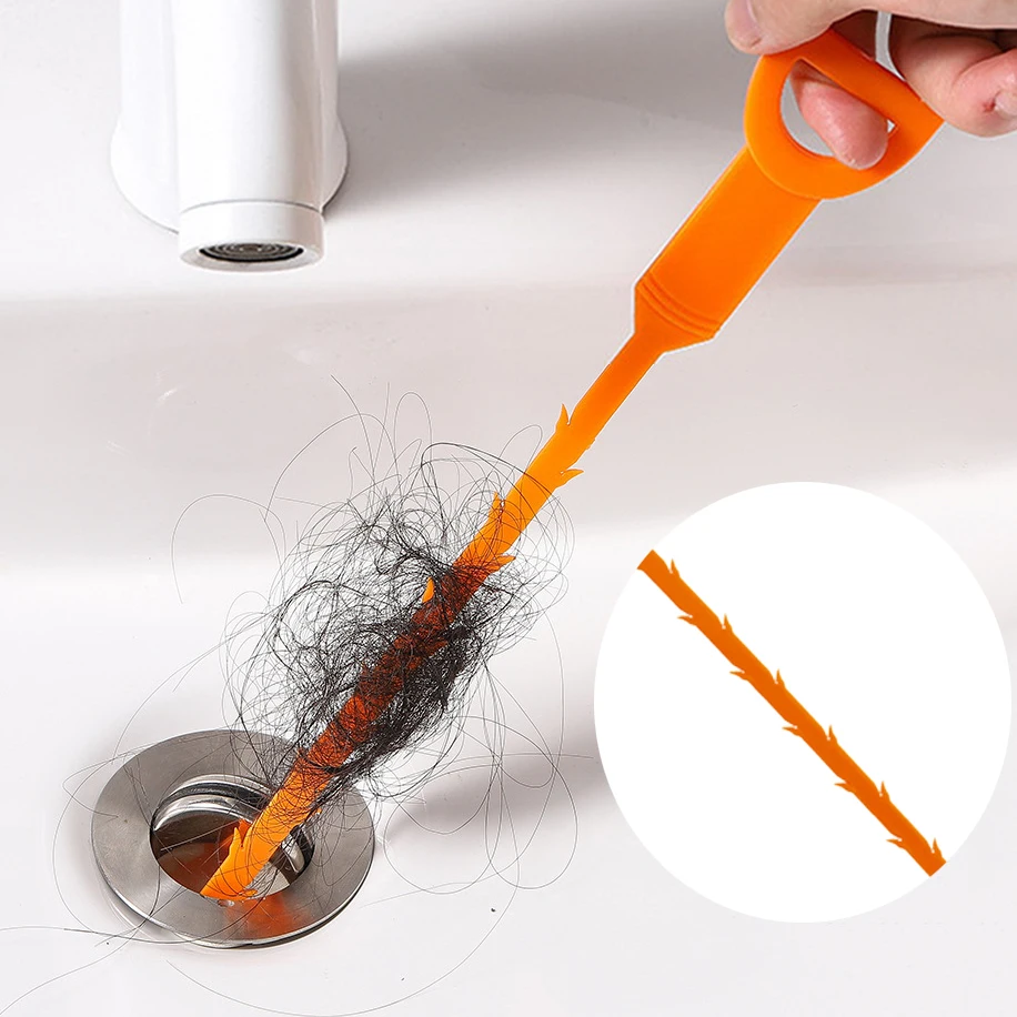 10/5/3pcs Pipe Hook Cleaner Hair Water Channel Dredging Tool Toilet ...