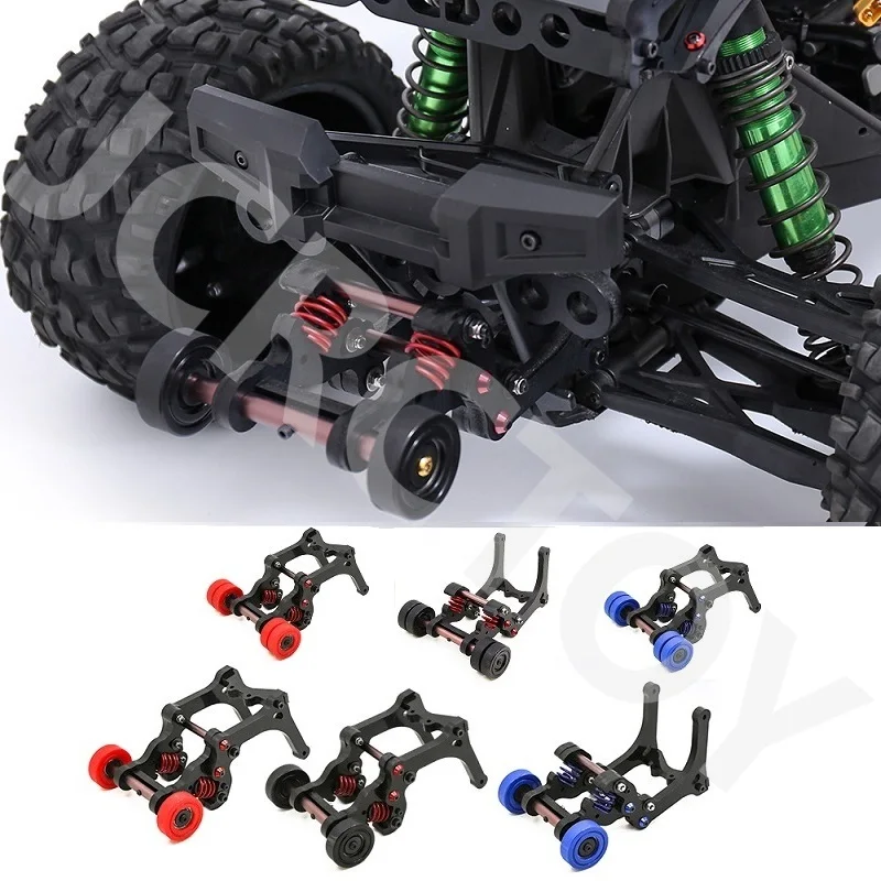RC-Car-Nylon-Metal-Wheelie-Bar-Single-Double-Wheels-For-1-5-Traxxas ...