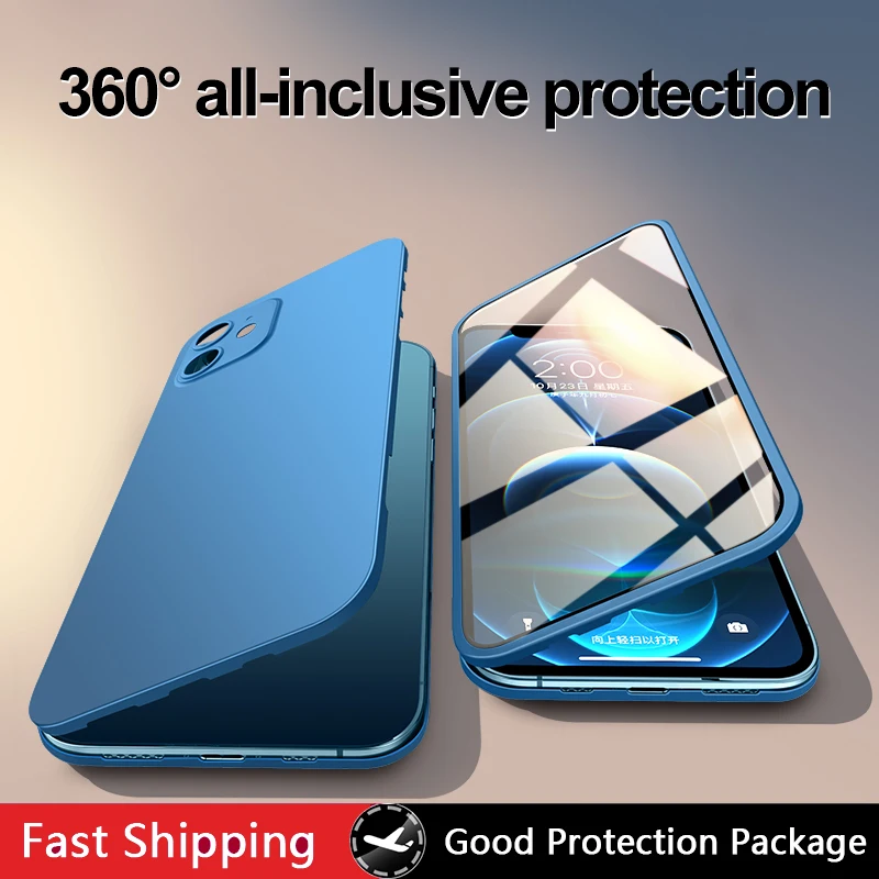 360-Full-Cover-Protection-Shockproof-Case-For-iPhone-11-12-13-Pro-Max ...
