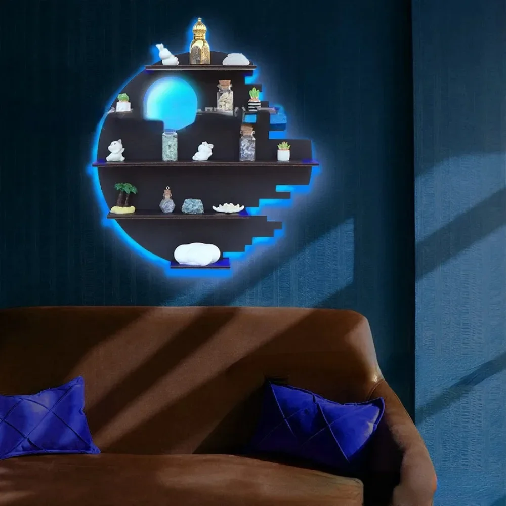 Hand-Puppet-Display-Rack-Death-Assembled-Model-USB-Connector-LED-Light ...