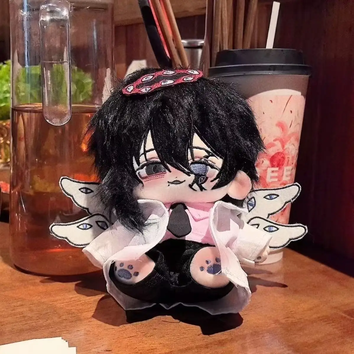 20CM New Tou Qi Mo Chengwei Cosplay Anime Plush Cute Stuffed Pillow ...