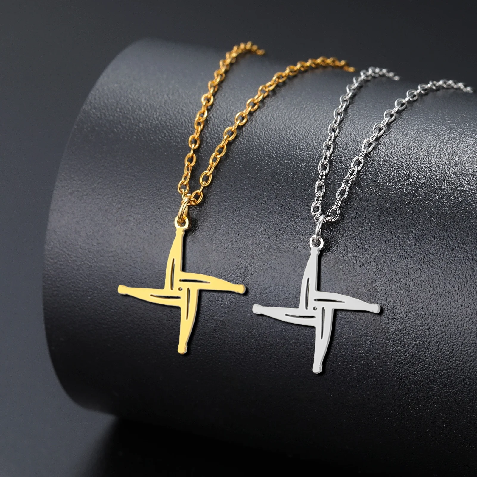 St. Brigid's Cross Necklace for Women Men Goddess Brigid Necklace ...