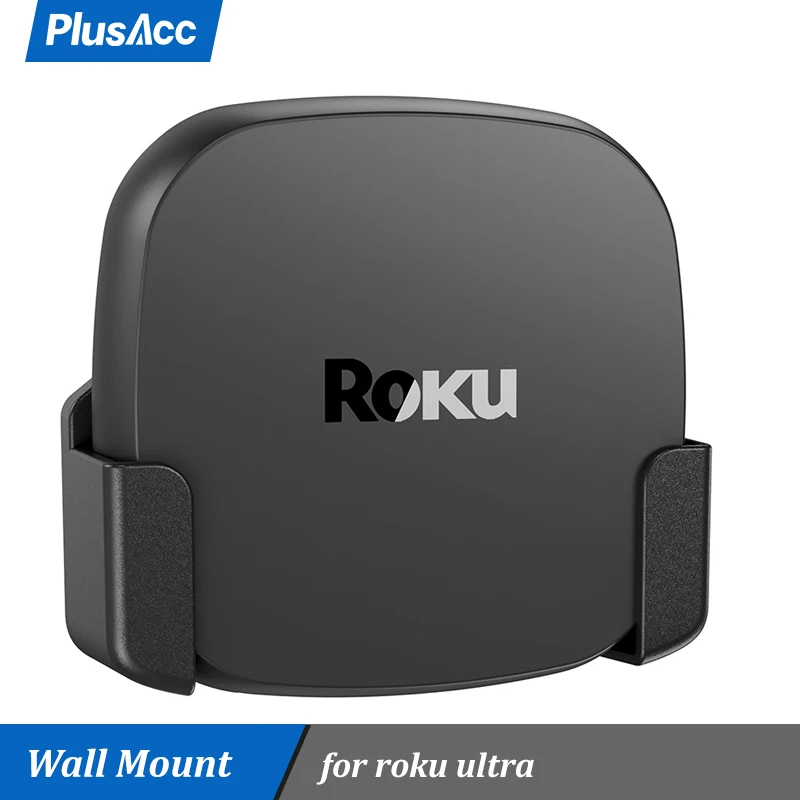 PlusAcc-Wall-Mount-for-Roku-Ultra-Install-Your-Roku-Device-on-TV-Back ...