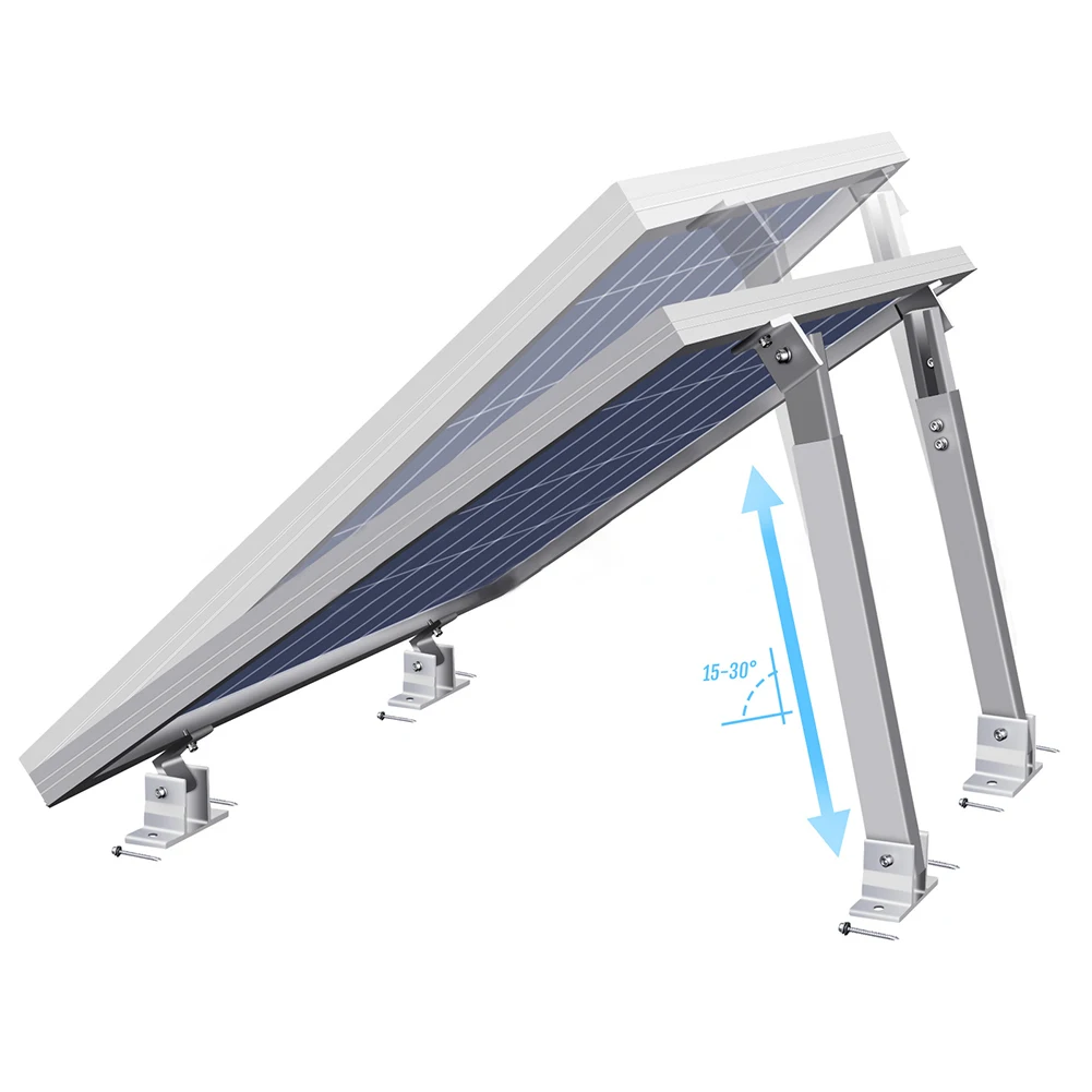 Suporte-ajust-vel-do-painel-solar-fotovoltaico-suporte-de-liga-de-alum ...