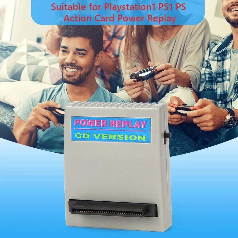 Action-Card-Power-Replay-CD-Version-for-Game-Cheat-Cartridge-PlayStation-1-ps1-Replacement-Game ...