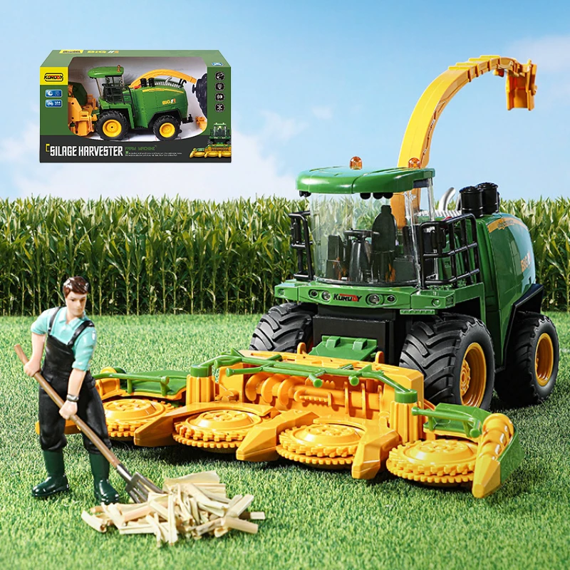 New Simulation RC Famer Truck Harvest Tractor Model 2.4g Remote Control ...