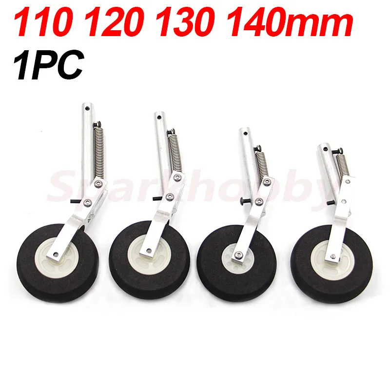 1PC 110 120 130 140mm Aluminum Alloy Retractable Belt Spring Landing ...