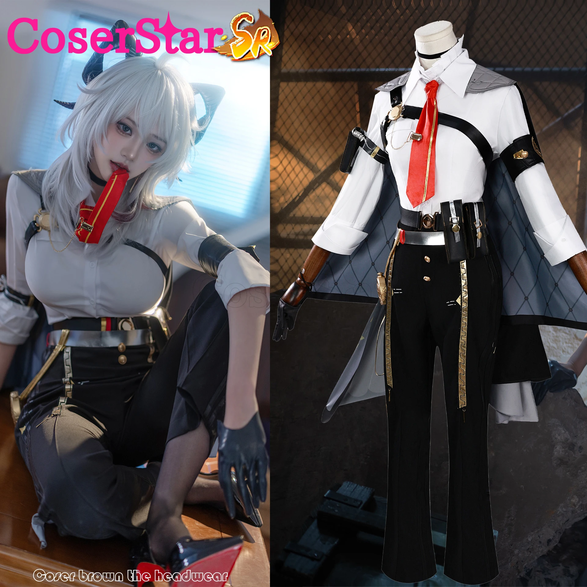 CoserStar-SR Game Wuthering Waves WuWa Zani Cosplay Costume Outfit ...
