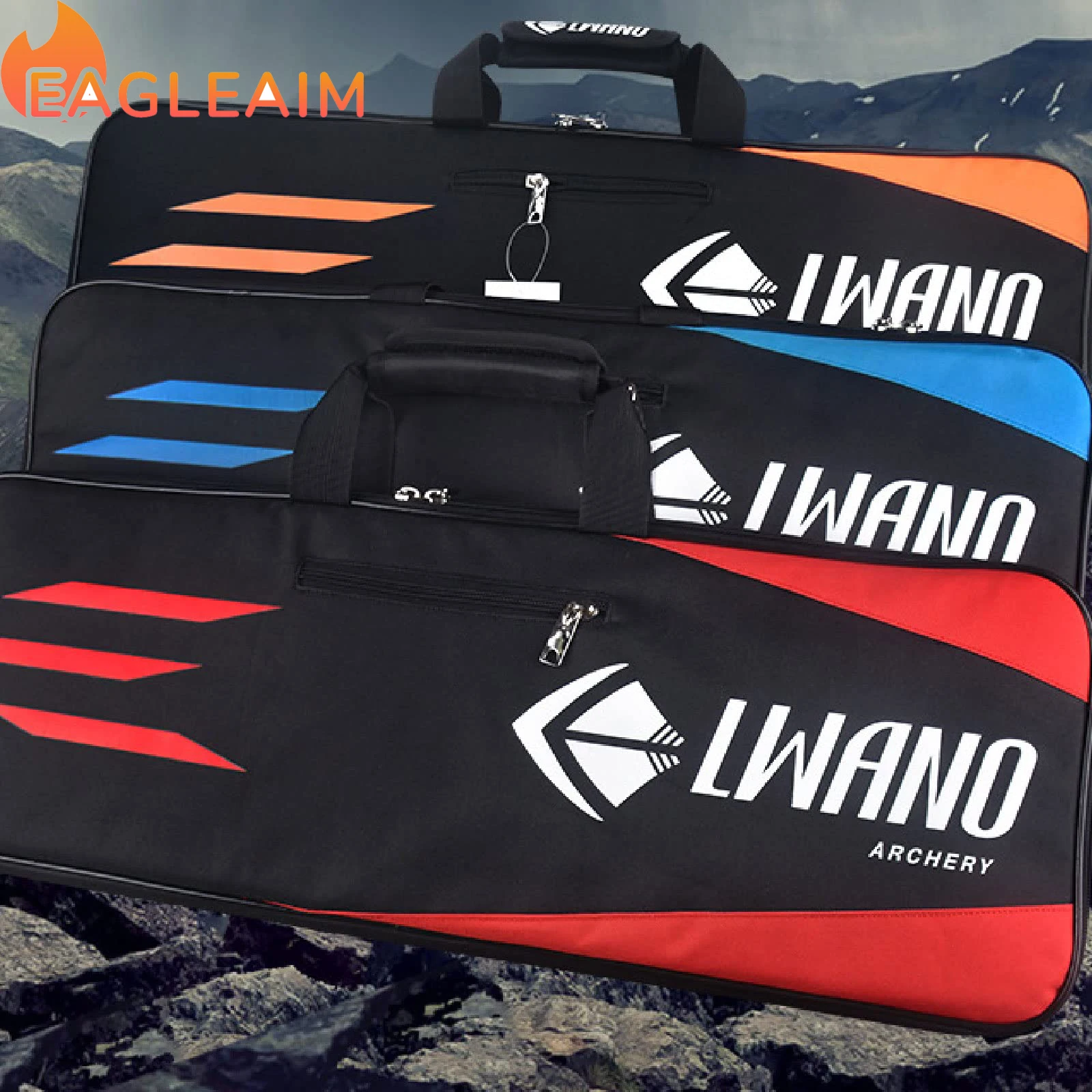 Ravennon Portable Recurve Bow Bag Case Carrier Split Type Anti Bending ...