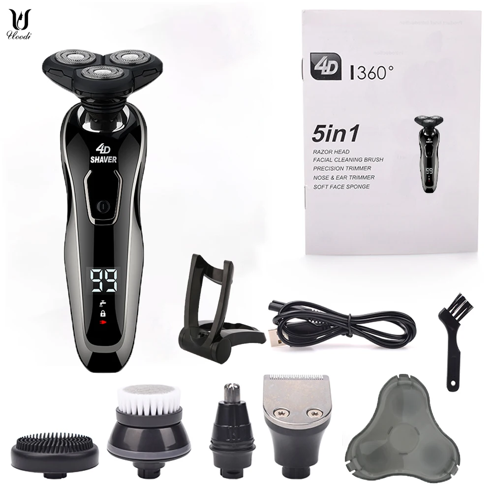 Electric Razor Electric Shaver Hair Cutting Shaving Machine for Men ...
