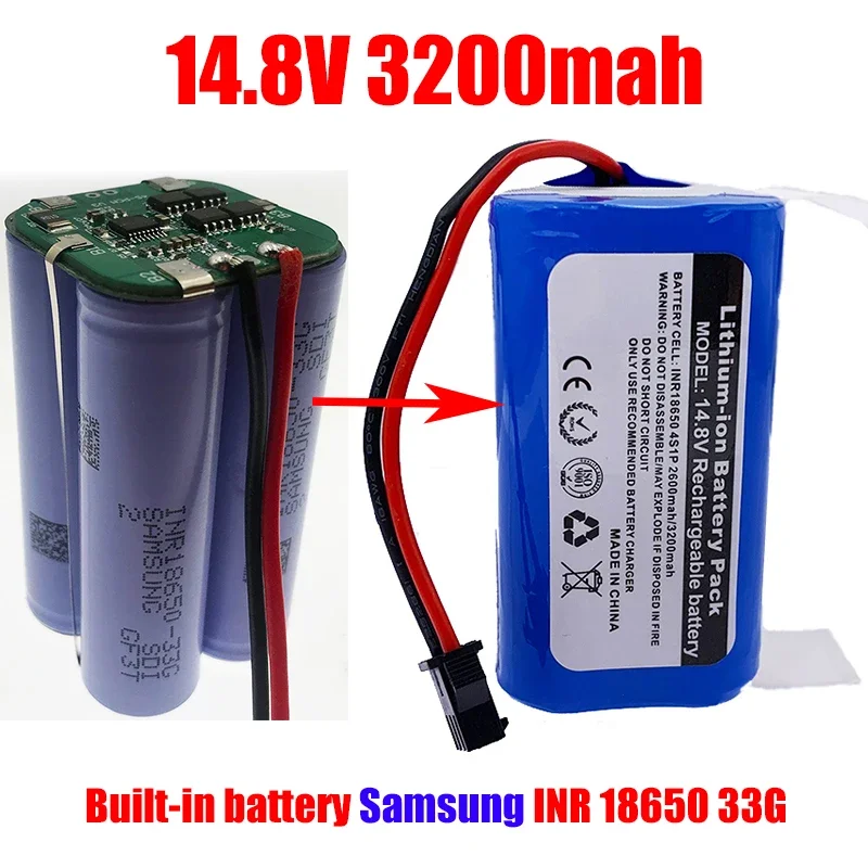 14-8V-14-4V-2600mAh-Li-ion-Battery-For-Conga-Excellence-950-990-1090 ...