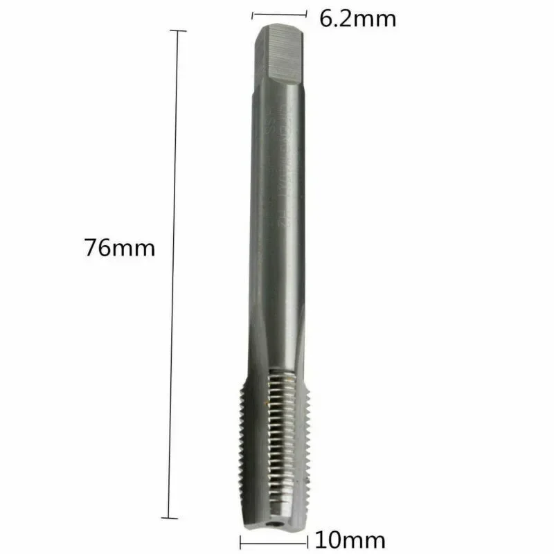 HSS-10mm-X-1-Metric-Tap-Right-Hand-Thread-M10-X-1mm-Pitch-Hand-Machine ...
