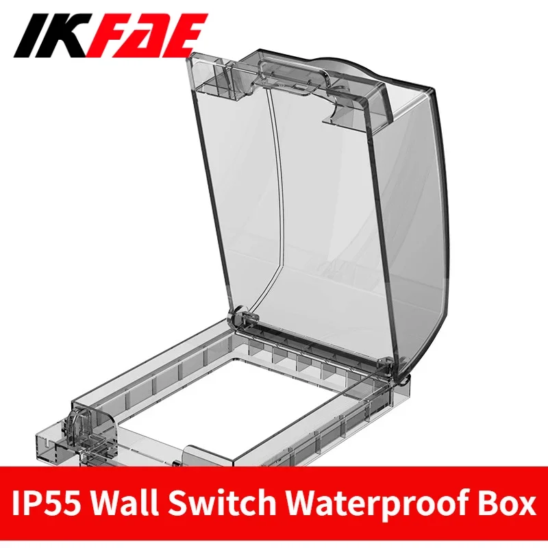 86-Type-IP55-Wall-Switch-Waterproof-Box-Dustproof-Heightened-Deep ...