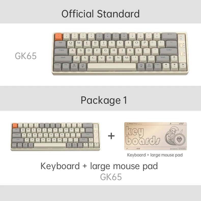Langtu Gk65 Tri-Mode Wireless Mechanical Keyboard | Unendingtech
