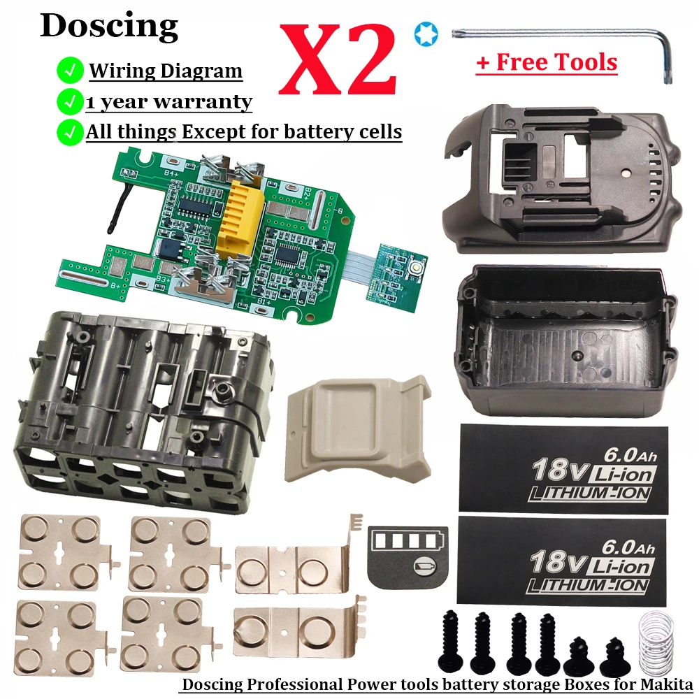Doscing Plastic Case Nesting Single cell Protection Detection ...