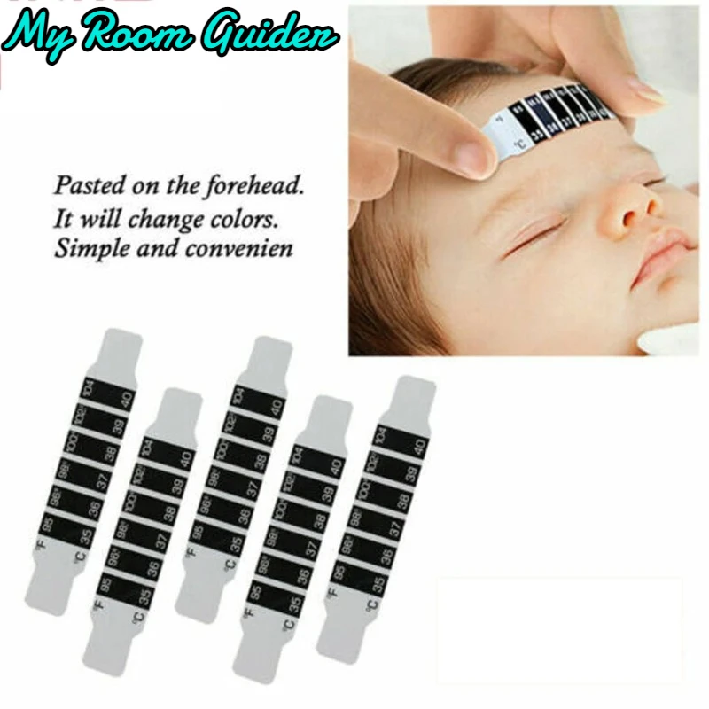 10PCS-Convenient-Plastic-Color-changing-Body-Temperature-Sticker ...