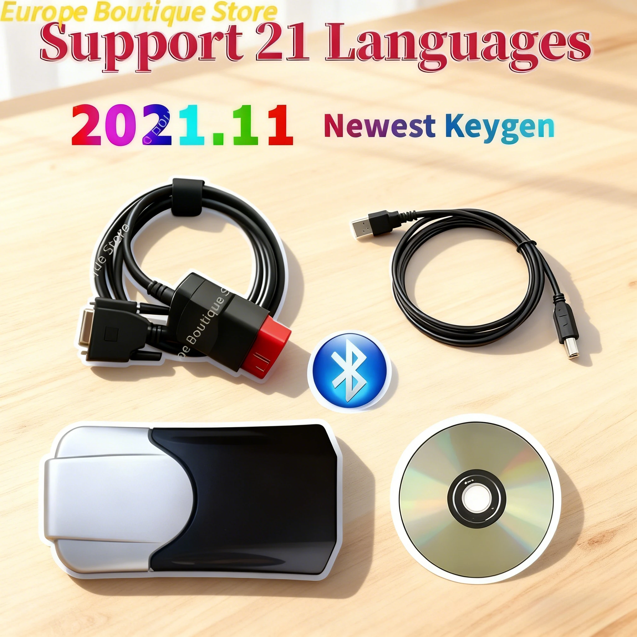 Latest Scanner 2021.11 Keygen 2020.23 Vd NEW cdd with Bluetooth for ...
