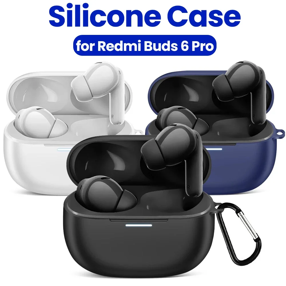For Redmi Buds 6 Pro Silicone Earphone Cases Protectors Covers for Mi ...