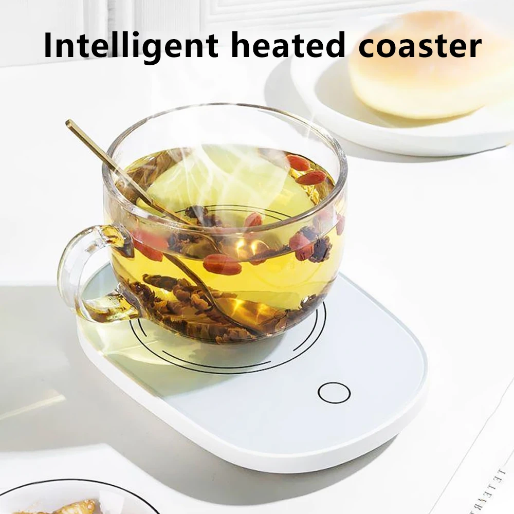 Smart-Thermostatic-Heating-Coasters-Milk-Coffee-Hot-Water-Warm-Coasters ...