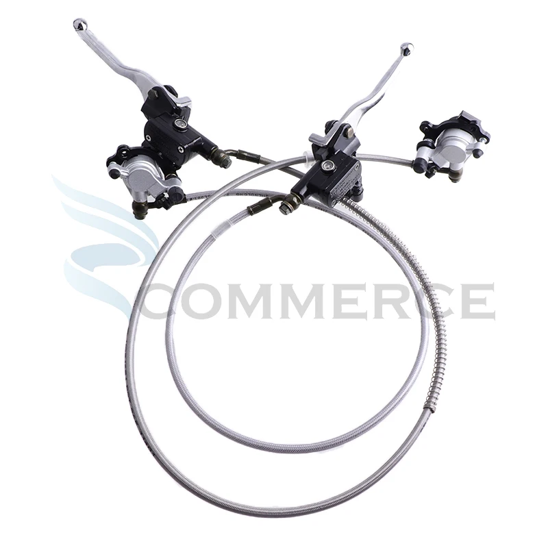 49cc-Mini-Motorcycle-pocket-bike-Brake-Front-Rear-Left-Right-Pump ...