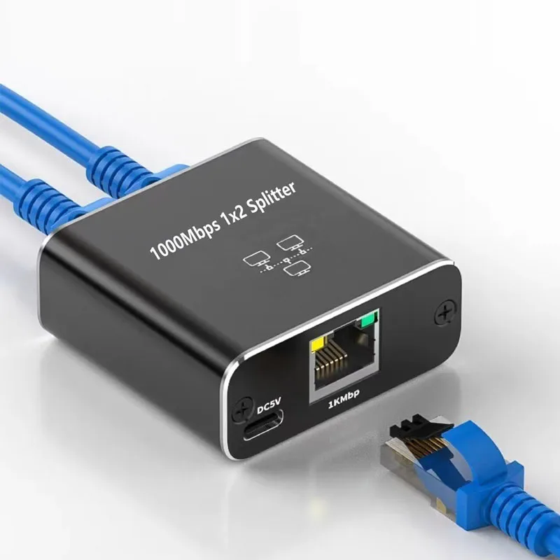 Gigabit-Network-Switch-RJ45-Switch-RJ45-Ethernet-Splitter-internal-and ...