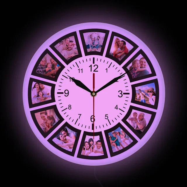 For Living Room Roymnie Wall Clock 12 Inch, Modern Wall Clocks Battery ...